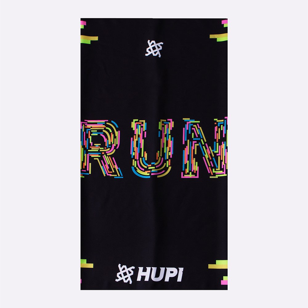 Bandana HUPI Run Colors Preto - Hupi B2B