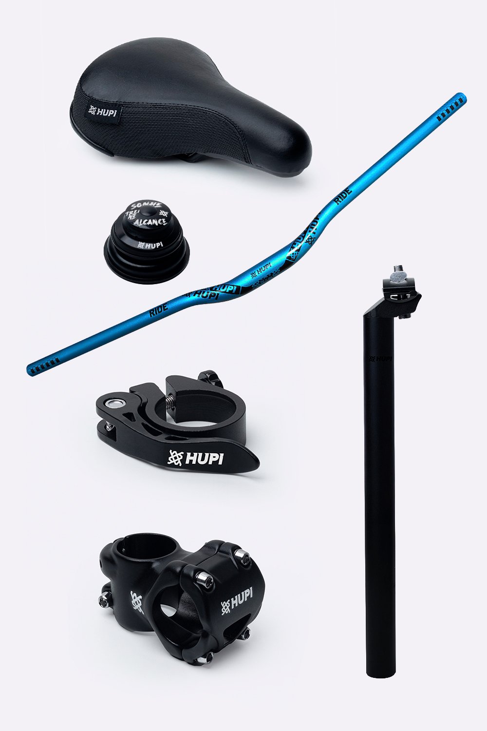 Kit HUPI Bikes Montagem BOX 100mm - Hupi B2B