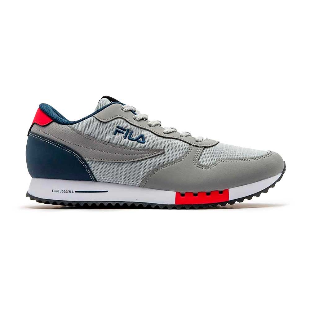 Tênis Fila Euro Jogger Sport Masculino Azul e Cinza - Hupi B2B